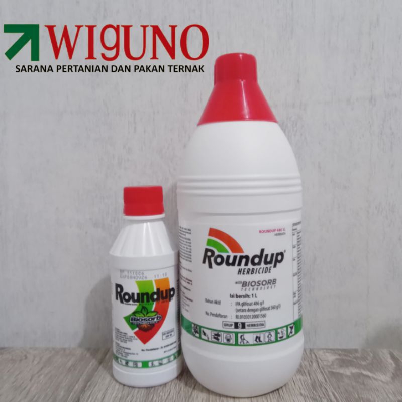 Jual Herbisida Roundop 200 ml & 1 liter - obat rumput/pembasmi rumput ...