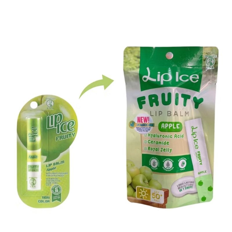 Jual Lip ice Apple lip blam Spf 15+ 2,2gr | Shopee Indonesia