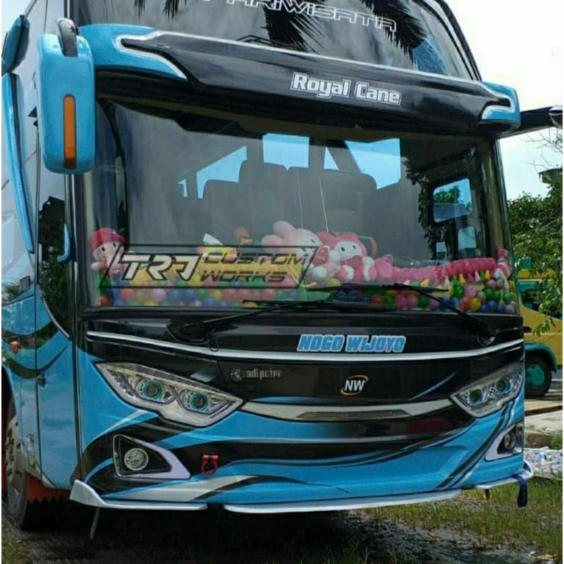 Jual ( COD ) WINGLET BUS JB MEDIUM BUS PAKET KOMPLIT FREE DOUBLE TAPE ...