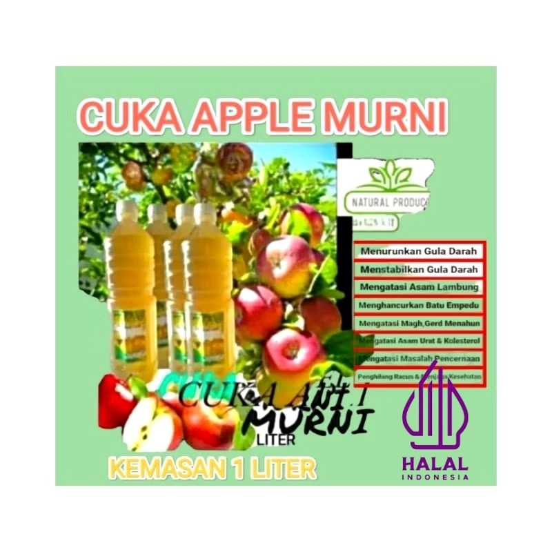 Jual CUKA APEL - WITH MOTHER - ORIGINAL (sudah sertifikasi halal ...