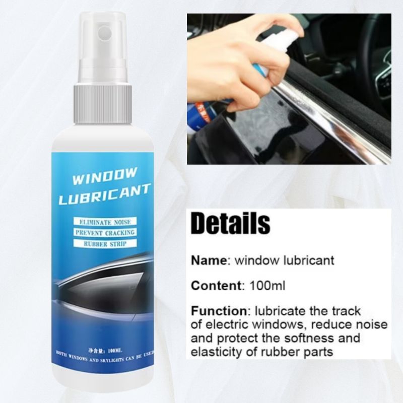 Jual WINDOWS LUBRICANT SPRAY PELUMAS KARET STRIP JENDELA KACA MOBIL ...