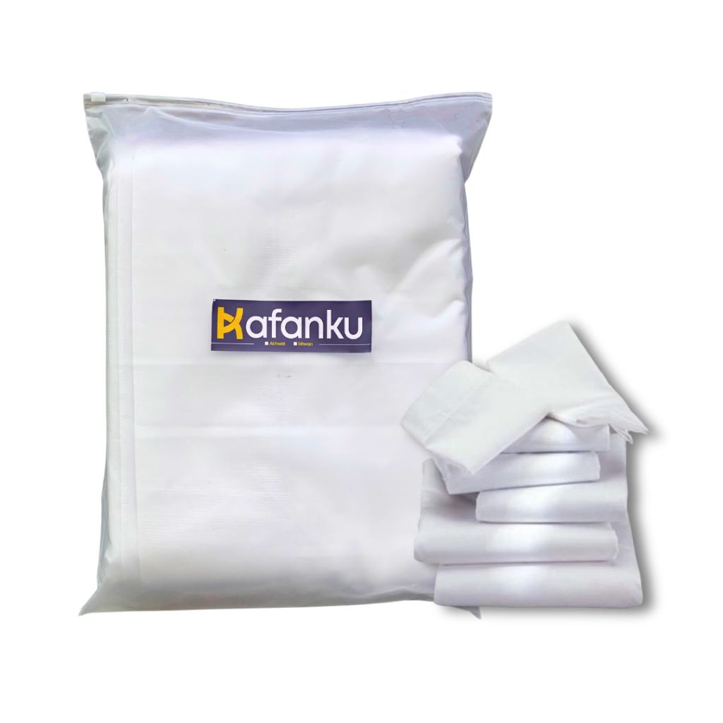 Jual Kain Kafan Kafanku Ikhwan (Laki-laki) Akhwat (Perempuan) - Kain ...
