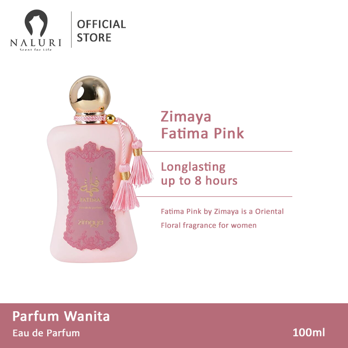 Jual Parfum Original Zimaya Fatima Pink For Woman Extrait de Parfum ...
