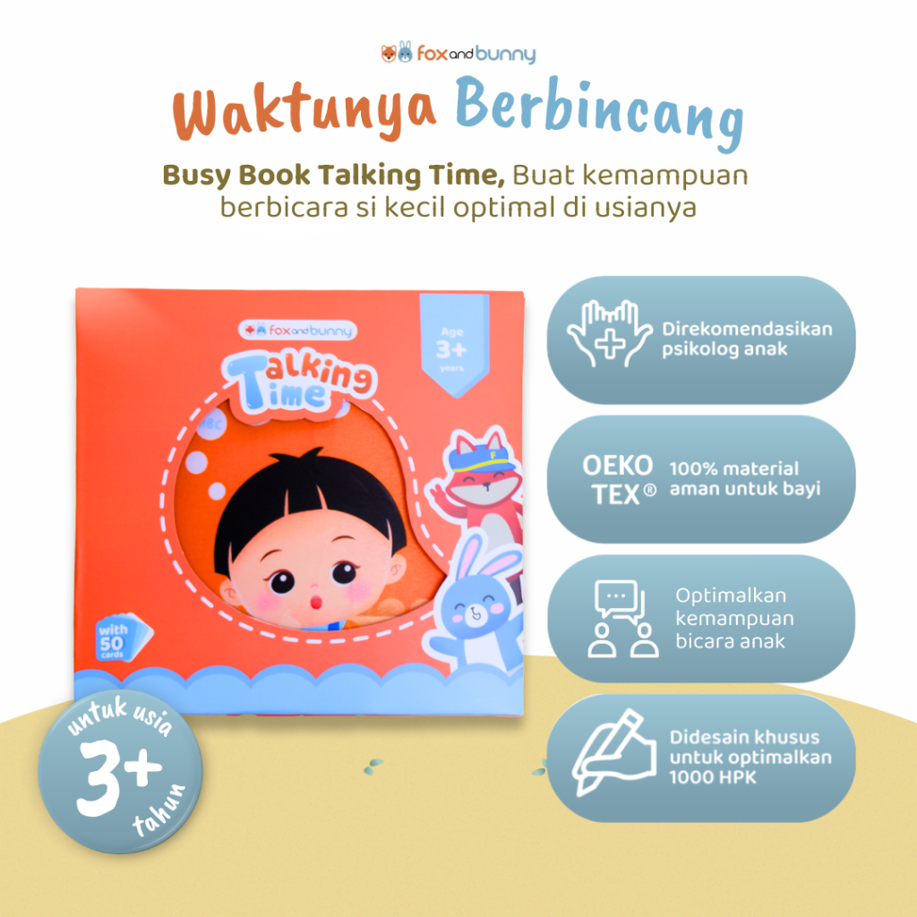 Jual Foxandbunny - Stage 3 Talking Time | Speech Delay Book Paket ...