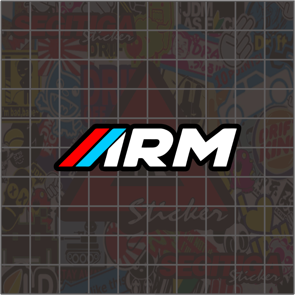 Jual Sticker Printing "ARM" Ukuran 7cm Laminasi Glossy | Shopee Indonesia