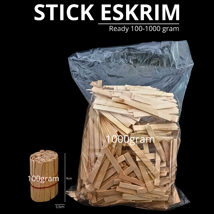 Jual Stik Es Krim [KG]an Berbagai varian macam Berat 1 ONS/5 ONS/1 KG ...