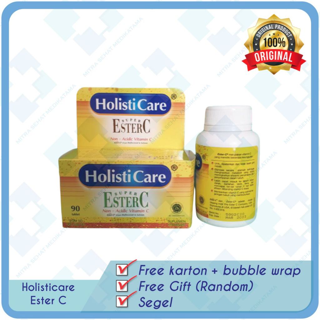 Jual HOLISTICARE SUPER ESTER C (isi 30 Tablet) | Shopee Indonesia