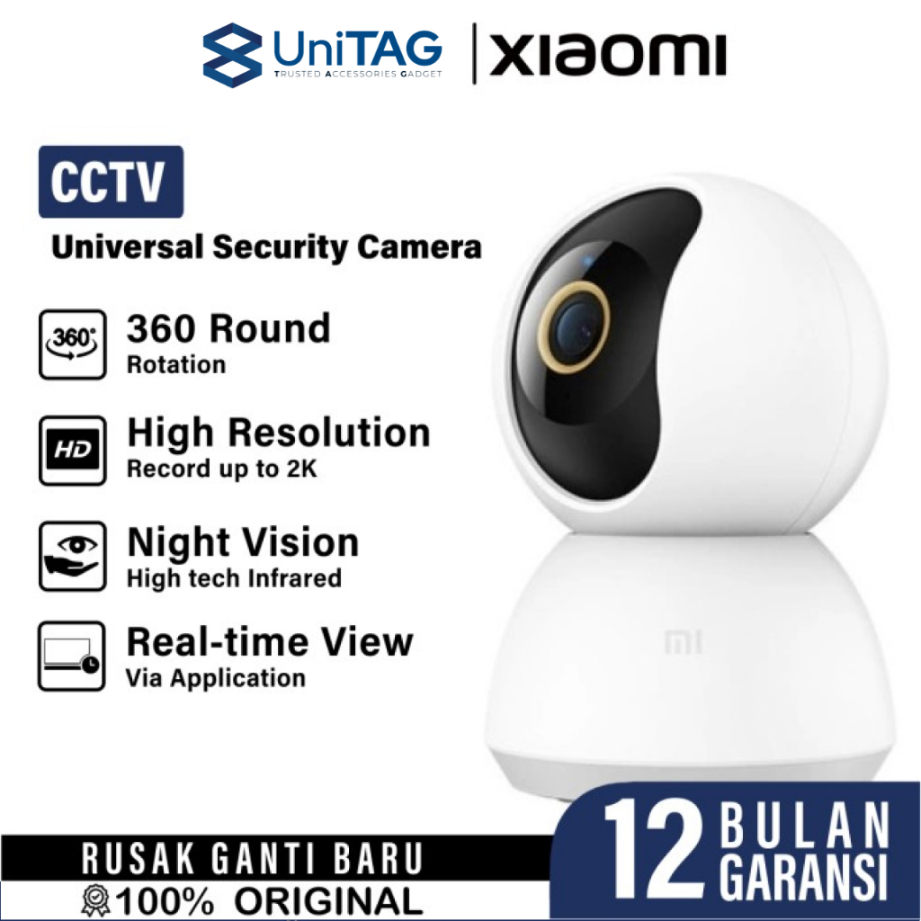 Jual CCTV Xiaomi Mi Home Security Camera 360 1080p IP Cam Garansi Resmi ...