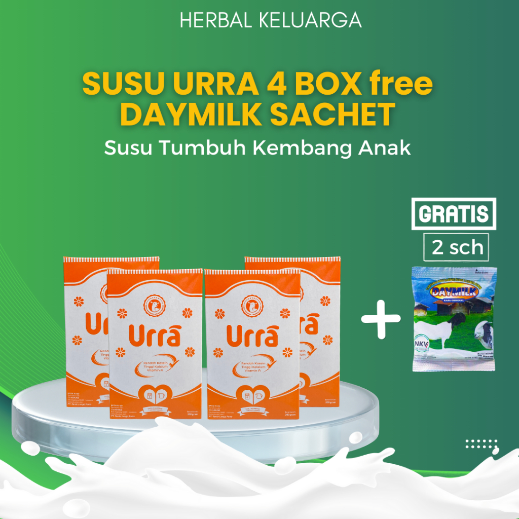 Jual URRA Susu Kambing Saneen Untuk Penambah Berat Badan & Tinggi Badan ...