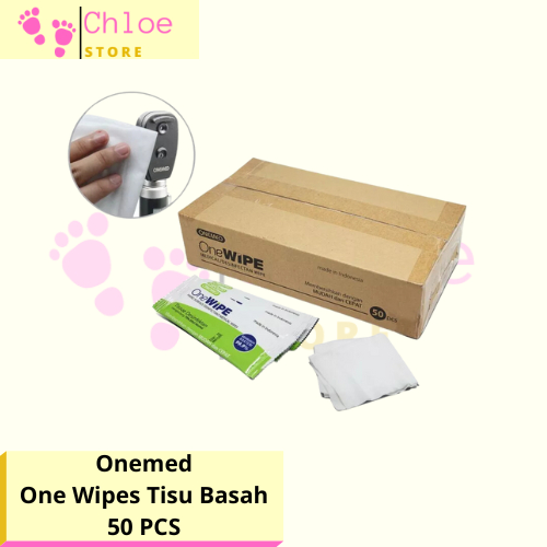 Jual Onemed One Wipe Tisu Basah Isi 50 Pcs | Shopee Indonesia