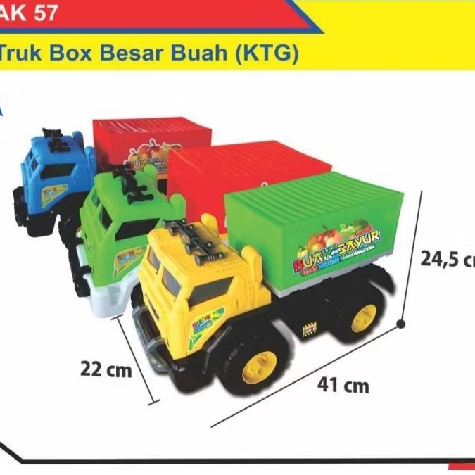 Jual TRUK BESAR Multi Model ( Box, Damkar, Dump, dan Hewan) | Shopee ...