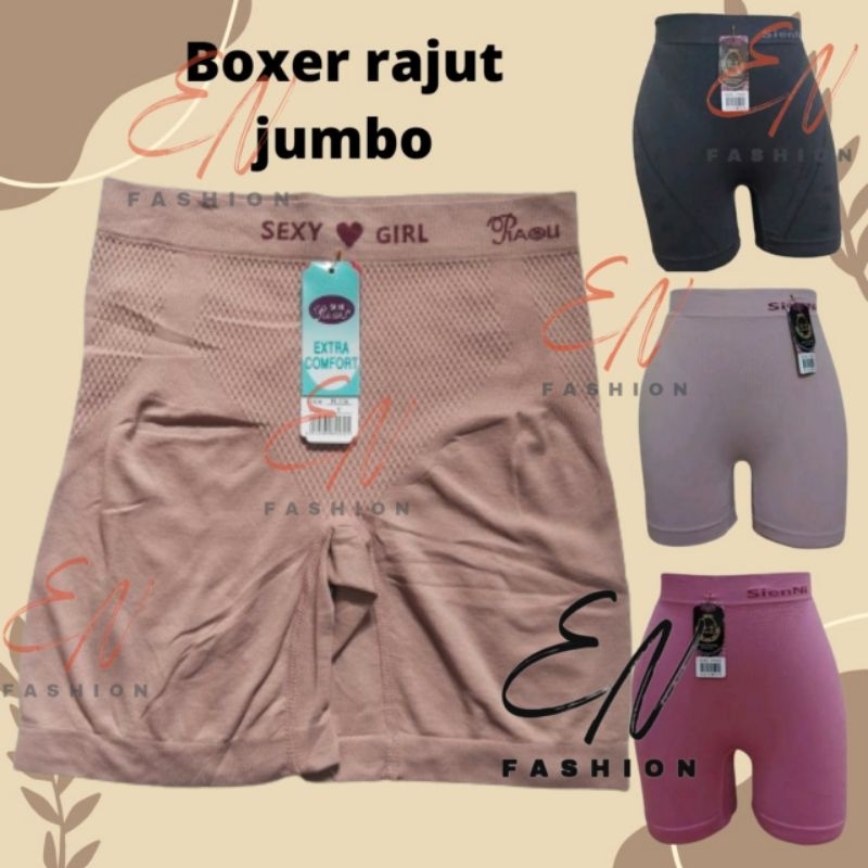 Jual PROMO Harga SATUAN BOXER RAJUT JUMBO - Boxer rajut jumbo cewek ...