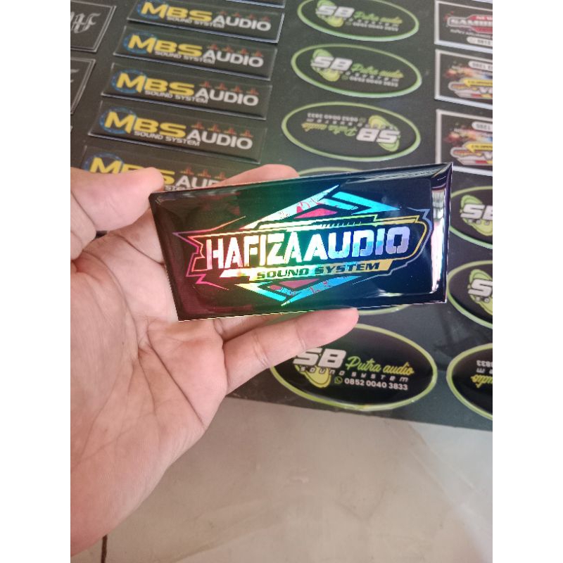 Jual LOGO | LABEL | EMBLEM | AUDIO SOUND SYSTEM CUSTOM TIMBUL 3D ...
