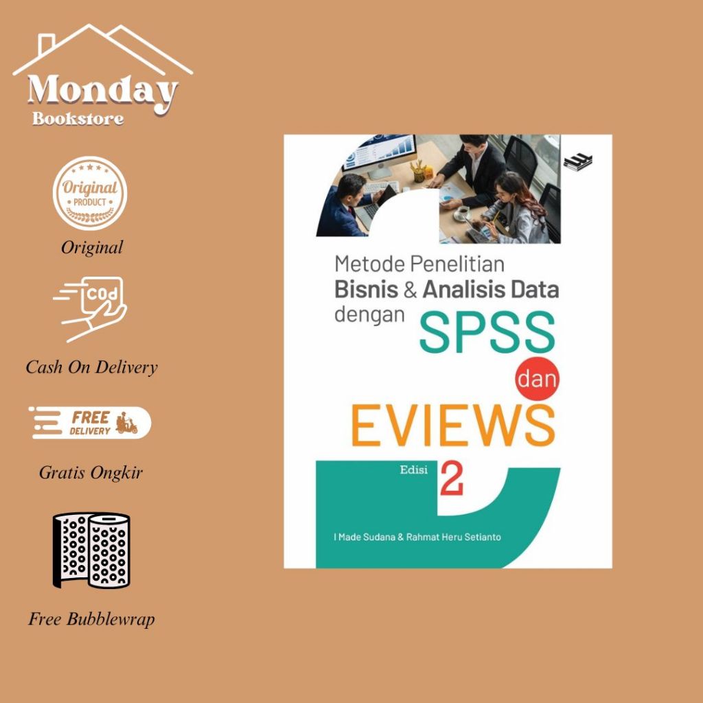 Jual METODE PENELITIAN BISNIS & ANALISIS DATA DG SPSS-EVIEWS ED.2 | Shopee Indonesia