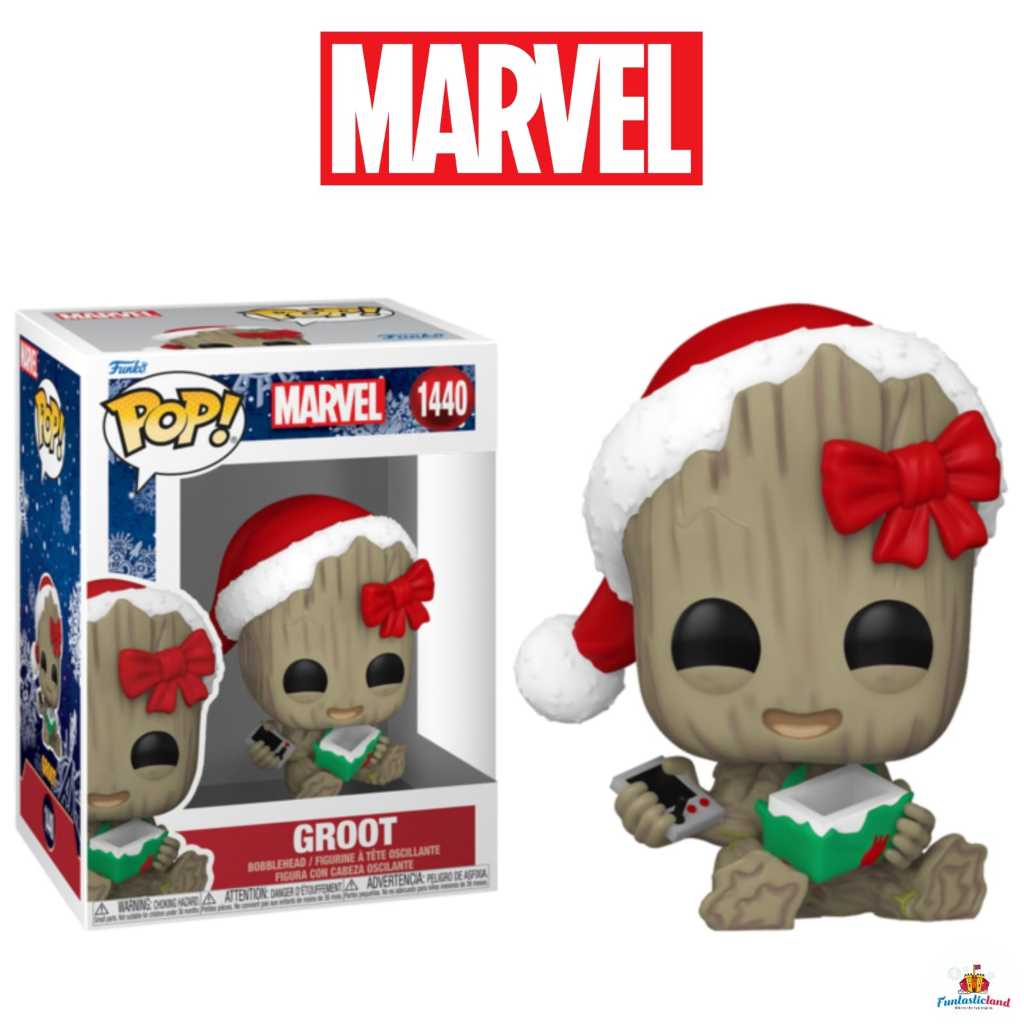Jual Funko POP! Marvel - Groot With Santa Hat (Holiday) #1440 | Shopee ...