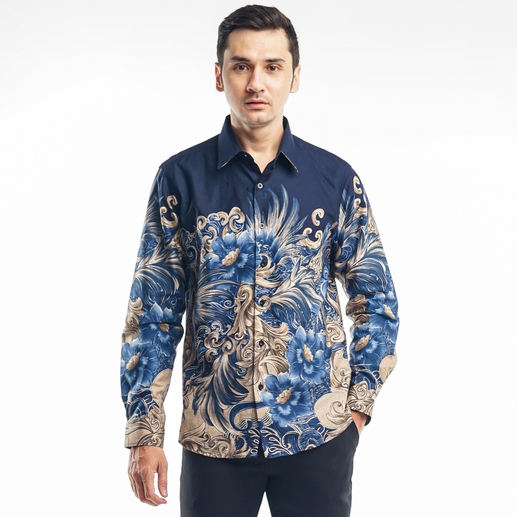 Jual Eight Nineteen | Kemeja Batik Pria Lengan Panjang | Kemeja Batik ...