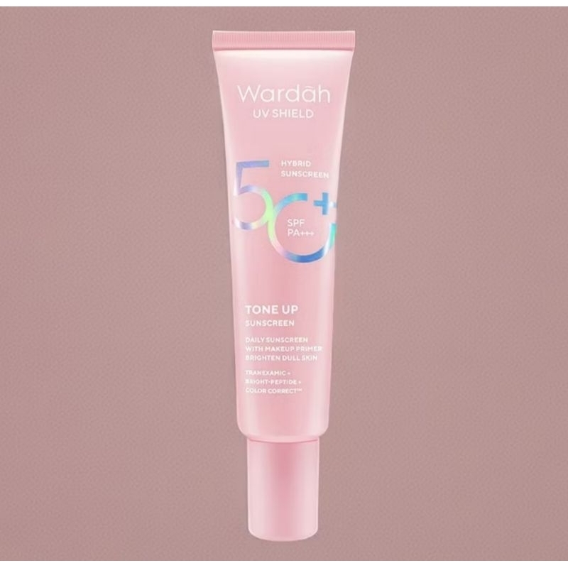 Jual (ORIGINAL) WARDAH UV SHIELD TONE UP SUNSCREEN SPF 50 PA ++++ | Shopee Indonesia