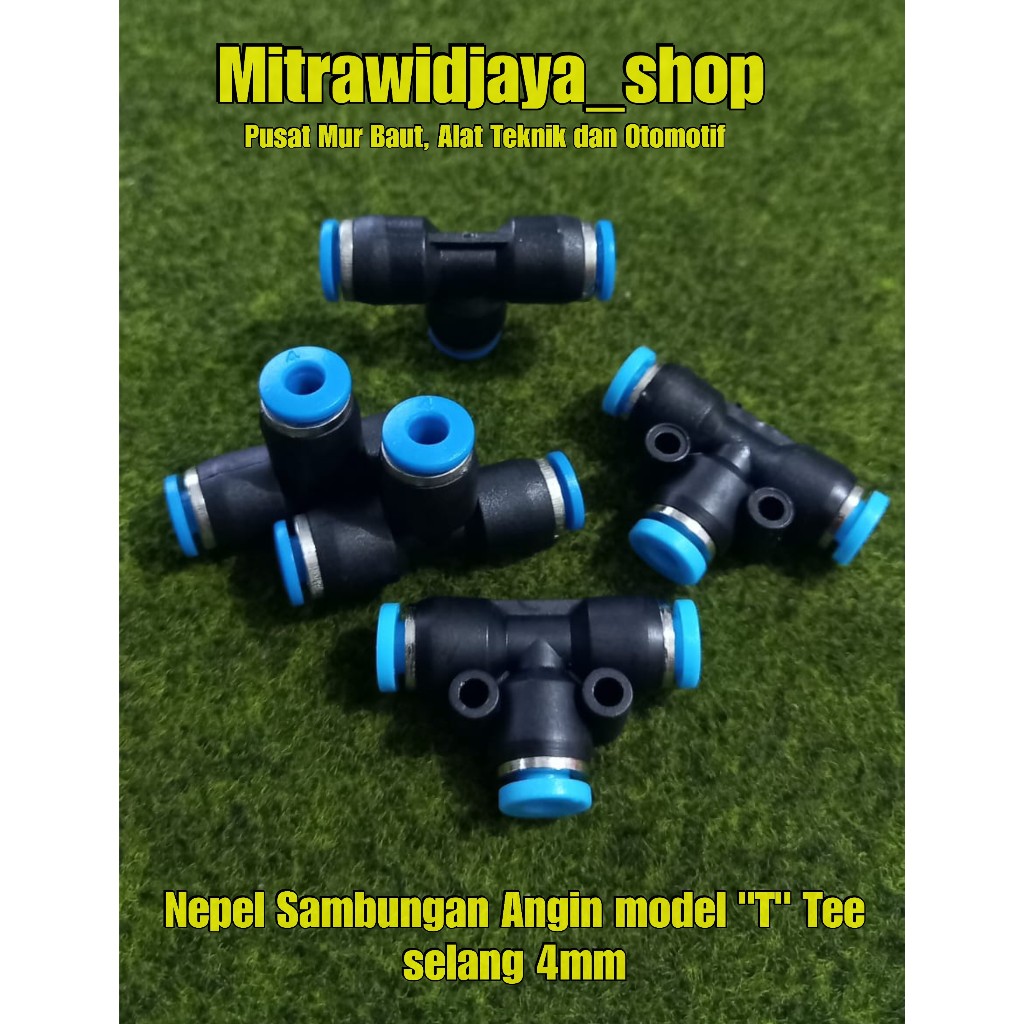 Jual Fitting pneumatic / sambungan selang angin model TEE (T) SPE ...