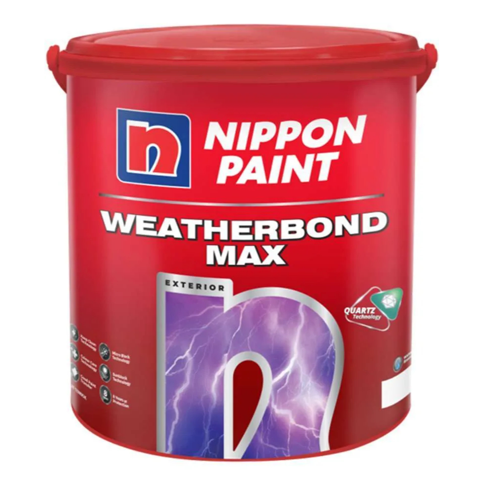 Jual Nippon Weatherbond Max Cat Tembok Eksterior Pastel 20 Liter// Cat ...