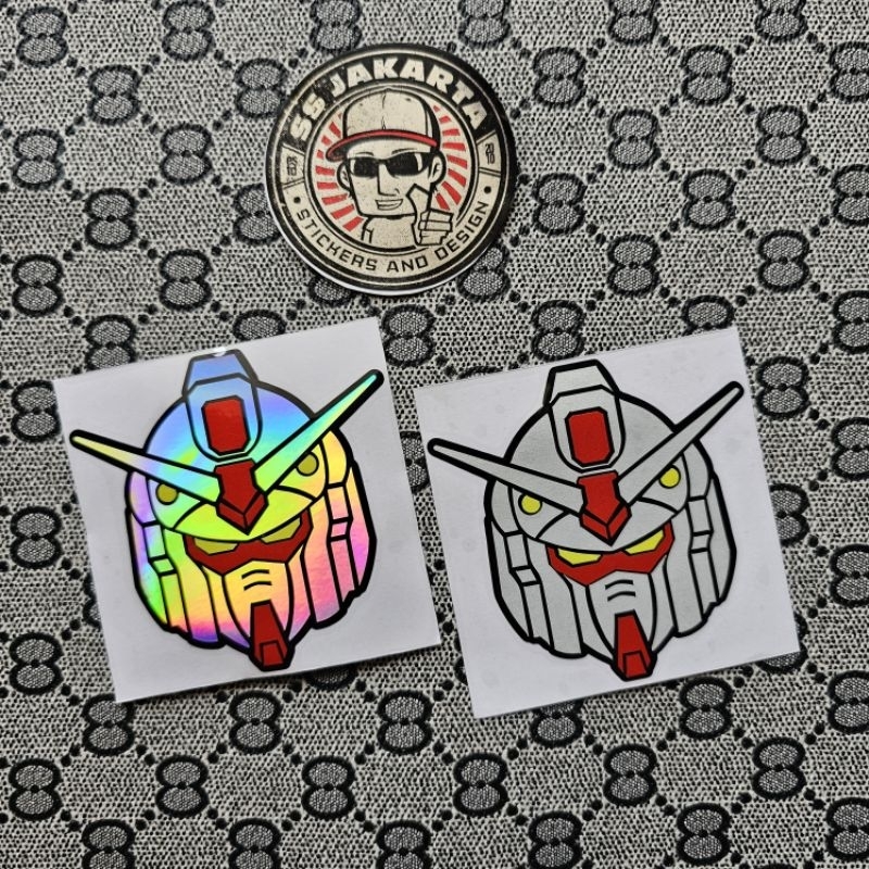 Jual Stiker Sticker Gundam Rx-78 Motor Mobil Laptop Cutting | Shopee ...