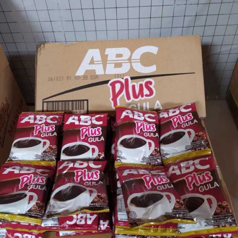 Jual Minuman Kopi ABC Plus Gula Coffee Instant Renceng Isi 10 Pcs ...