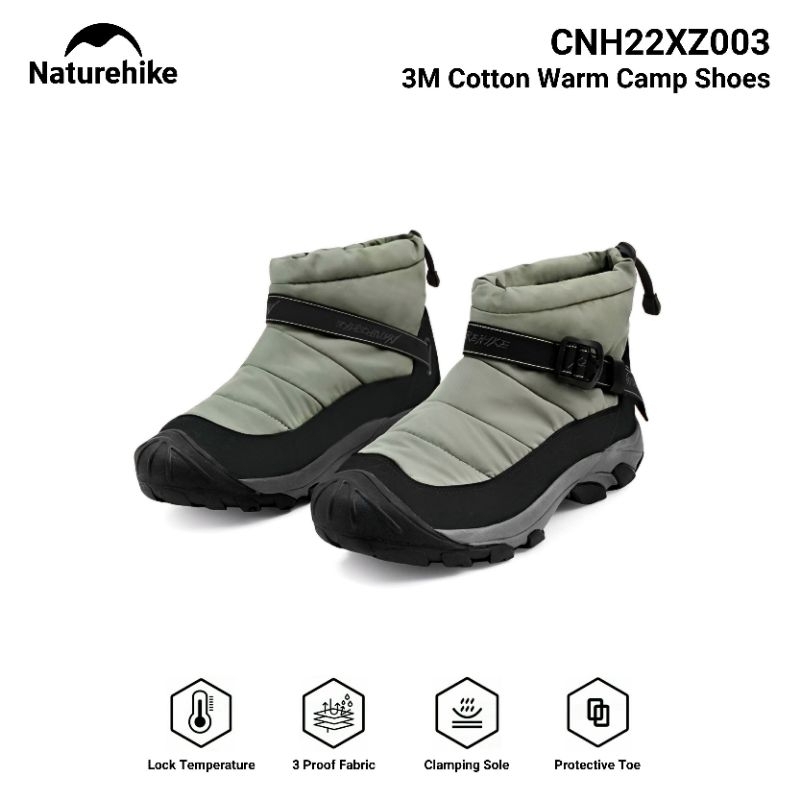 Jual SEPATU WINTER NATUREHIKE CNH22XZ003 3M COTTON WARM CAMP SHOES ...