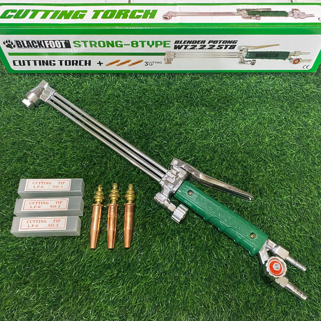 Jual CUTTING TORCH STRONG 8 SET 3 NOZZLE / STANG LAS BLENDER POTONG STRONG 8 / IWA YAMATO STANG ...