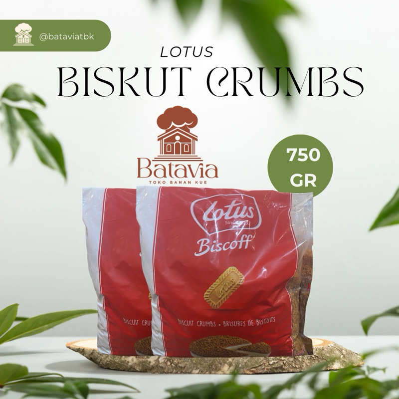 Jual LOTUS BISKUIT CRUMBS / BRISURES DE BISKUIT 750gr | Shopee Indonesia