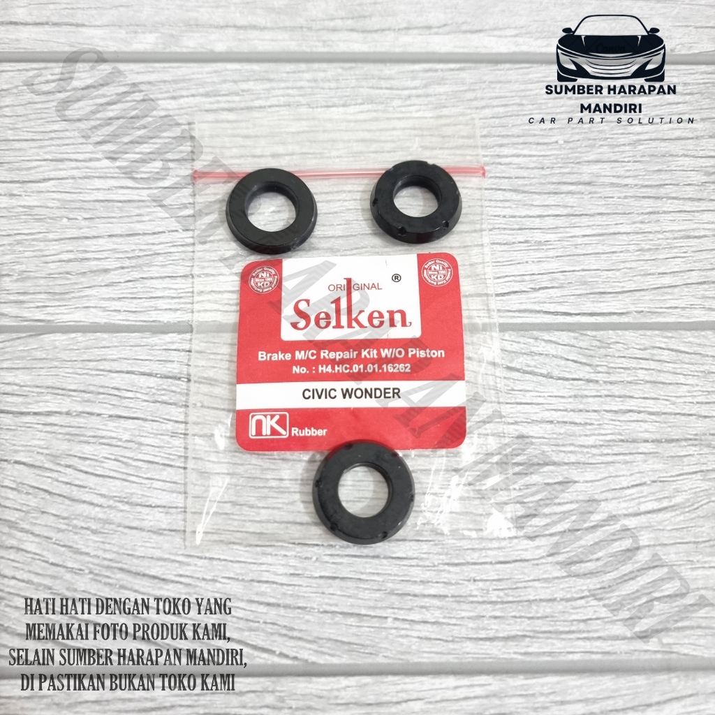 Jual Karet Sil Seal Kit Master Rem Central Atas Civic Wonder Accord 1981 1982 1983 1984 Size 13/ ...