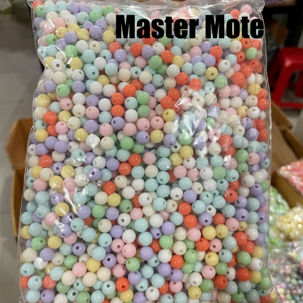 Jual mote susu bulat mix warna 6mm 8mm 10mm | Shopee Indonesia