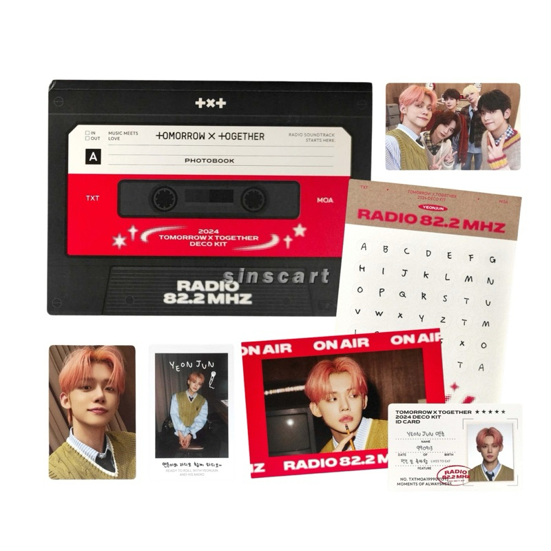 Jual Official TXT Deco Kit 2024 — Photocard / PC, Postcard, Photobook, Instant Photo, ID Card ...