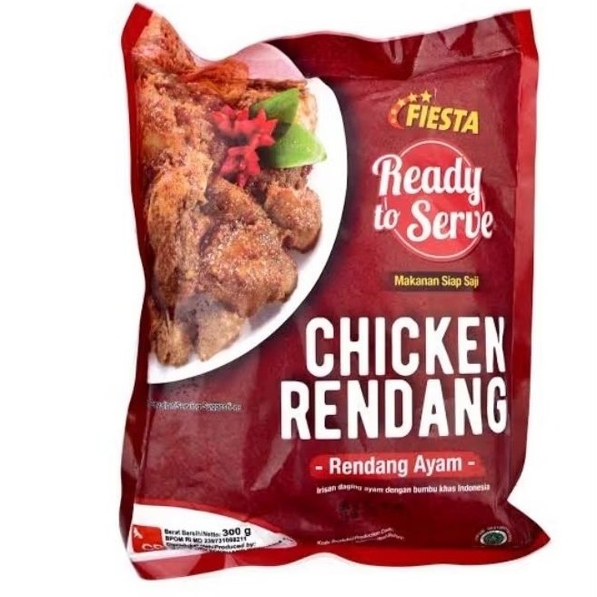 Jual Fiesta Ready To Serve Chicken Rendang Ayam Bumbu Rendang 300gr ...
