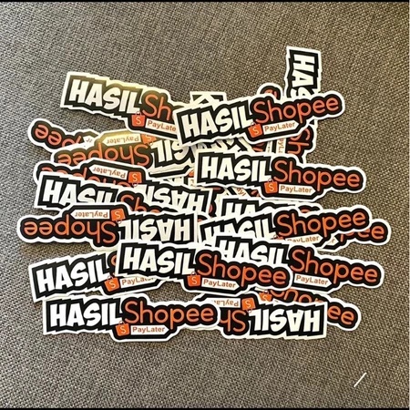 Jual STICKER HASIL SHOPEE (vinyl cut sticker) | Shopee Indonesia