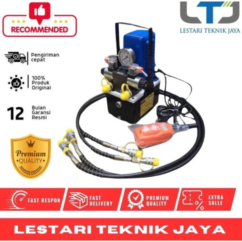 Jual 3L Electric Double Acting Hydraulic Pump 700 bar GYB-630D BARTON Pompa Hidrolik Listrik 3 ...