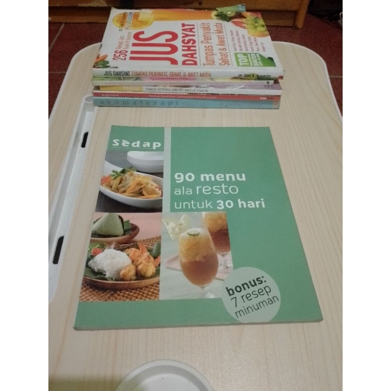 Jual buku original - 90 menu ala resto untuk 30 hari | Shopee Indonesia