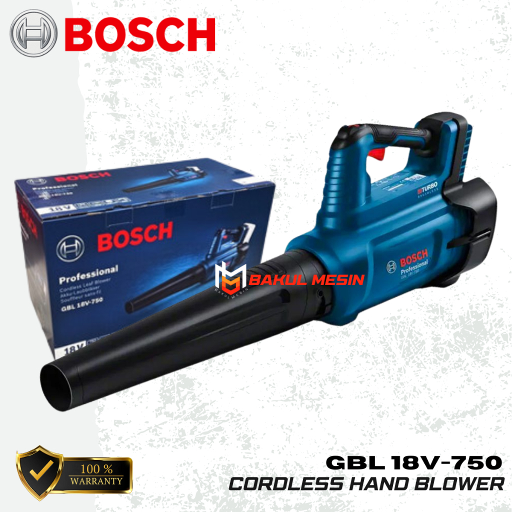 Jual Bosch GBL 18V-750 Cordless Hand Blower Mesin Blower Baterai Brushless GBL18V-750 | Shopee ...