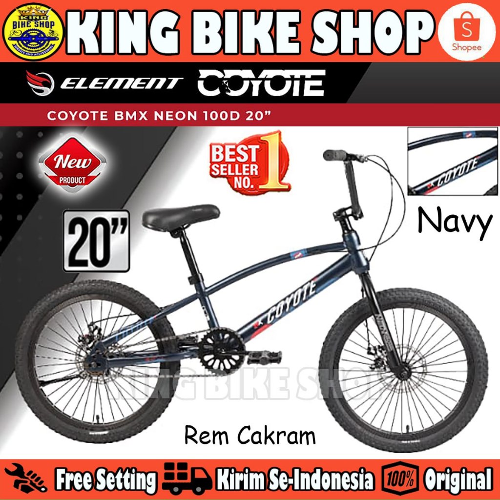 Jual Sepeda Anak Laki BMX COYOTE NEON 100D By Element Ukuran 20 Inch ...