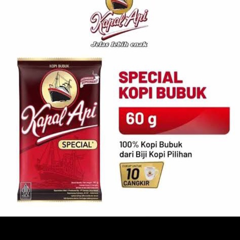 Jual Kopi kapal Api 60 Gr | Shopee Indonesia