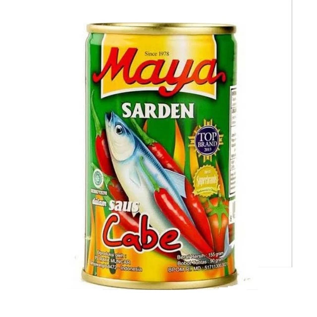 Jual Maya Sardines in Chili Sauce 155gr | Shopee Indonesia