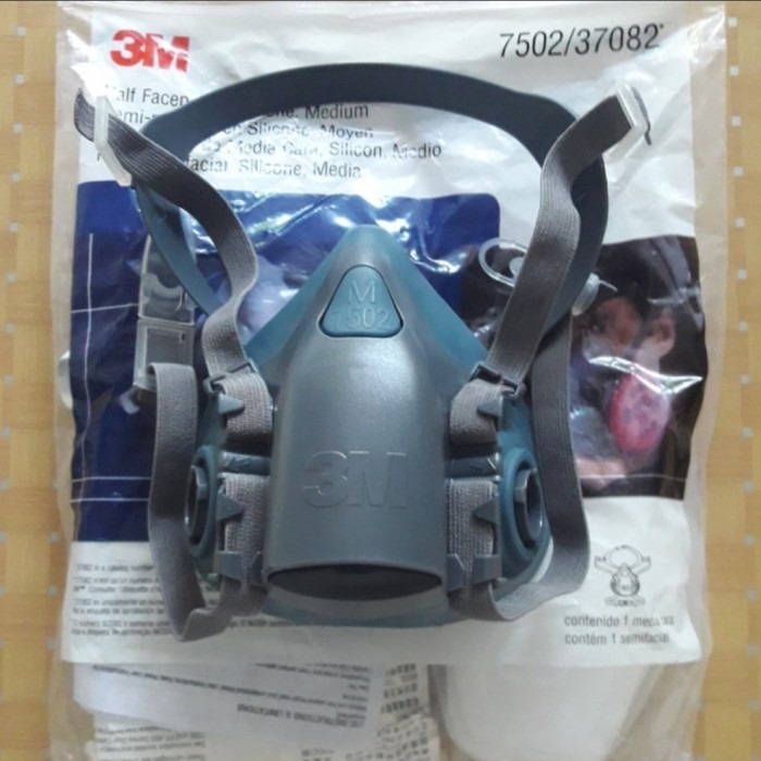 Jual Masker 3M 7502 Original / 3M™ Half Facepiece Reusable Respirator 7502/37082(AAD) | Shopee ...