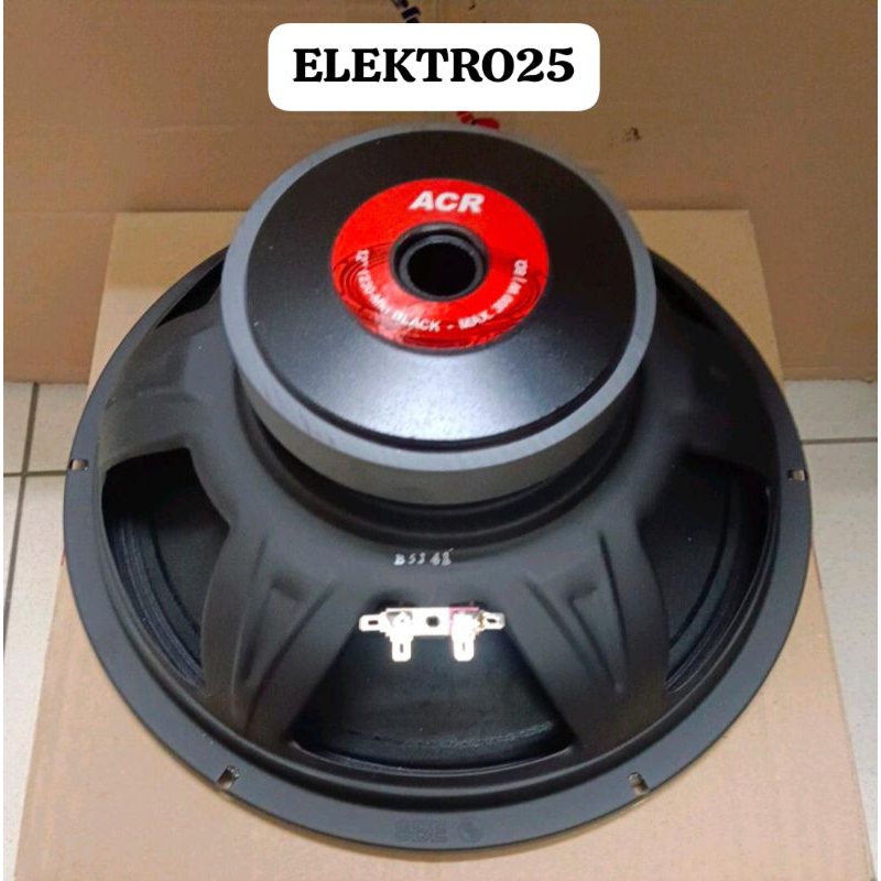 Jual SPEAKER ACR 12inch 1230-MK1 BLACK ACR FULLRANGE | Shopee Indonesia