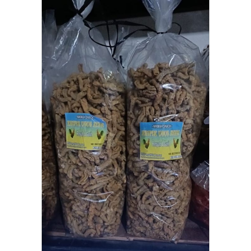 Jual usus crispy|usus ayam crispy 250gram|usus ayam crispy ori|snack ...