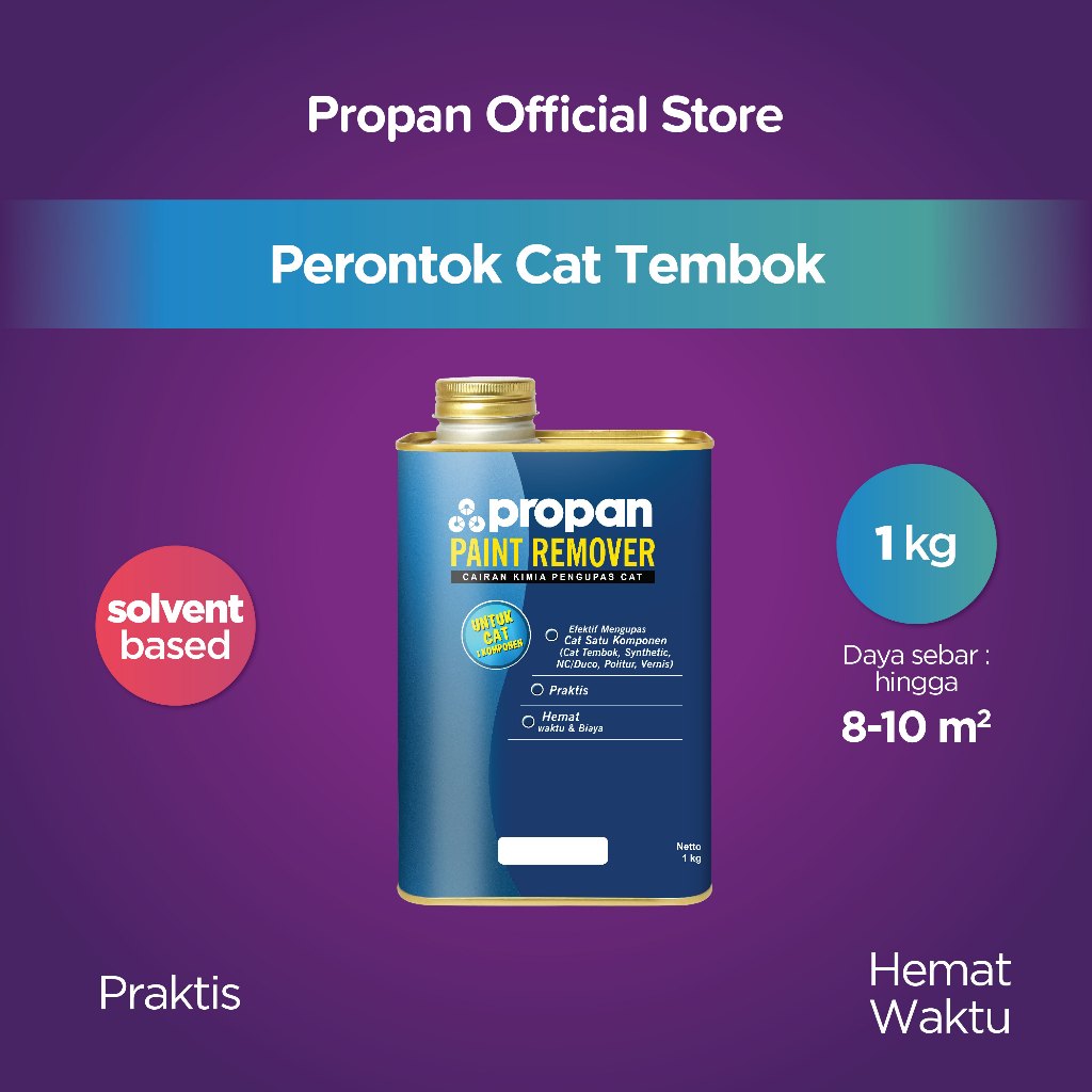 Jual PROPAN Paint Remover PPR-735 Perontok Cat Tembok | Shopee Indonesia