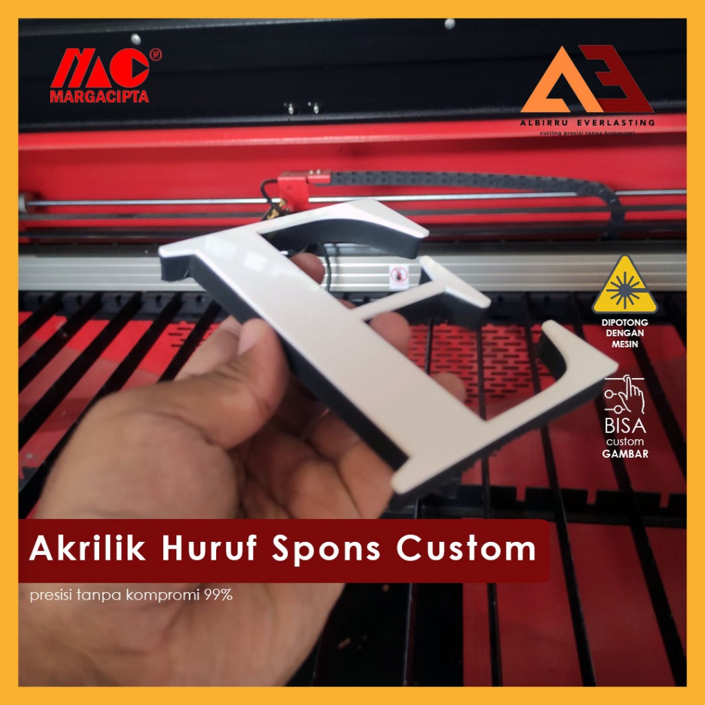 Jual Akrilik Spons Custom | Huruf Timbul Murah | Huruf Timbul Spon ...