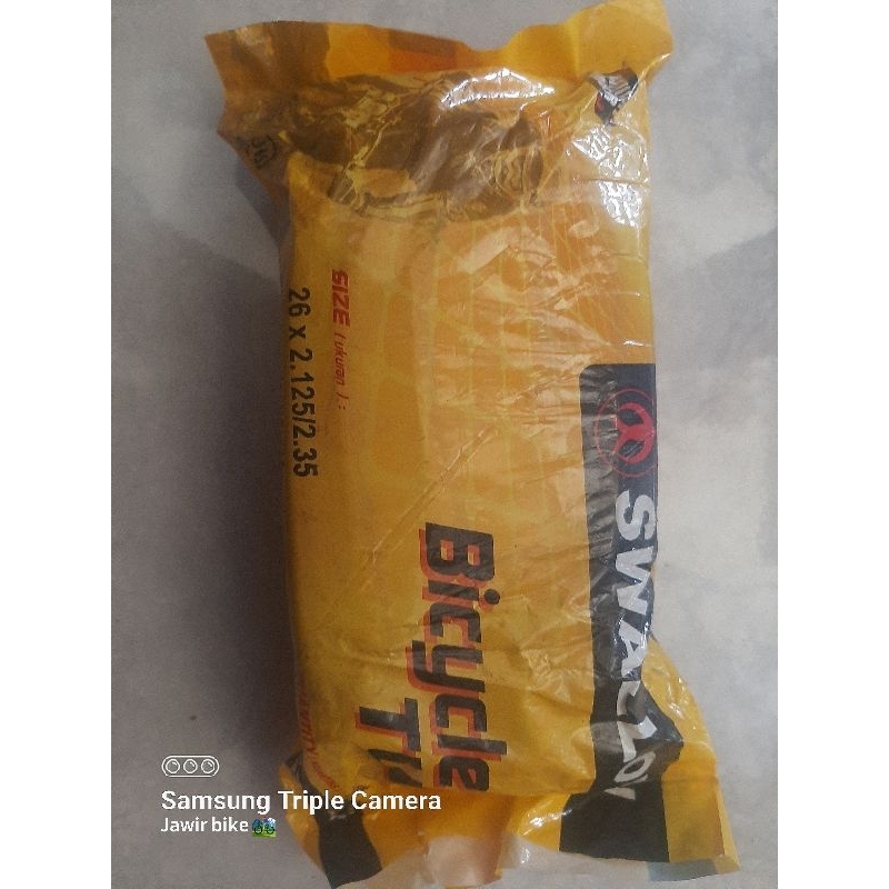 Jual Ban dalam sepeda 26 x 2.10 / 2.125 / 2.35 swallow panjang Av 48mm | Shopee Indonesia