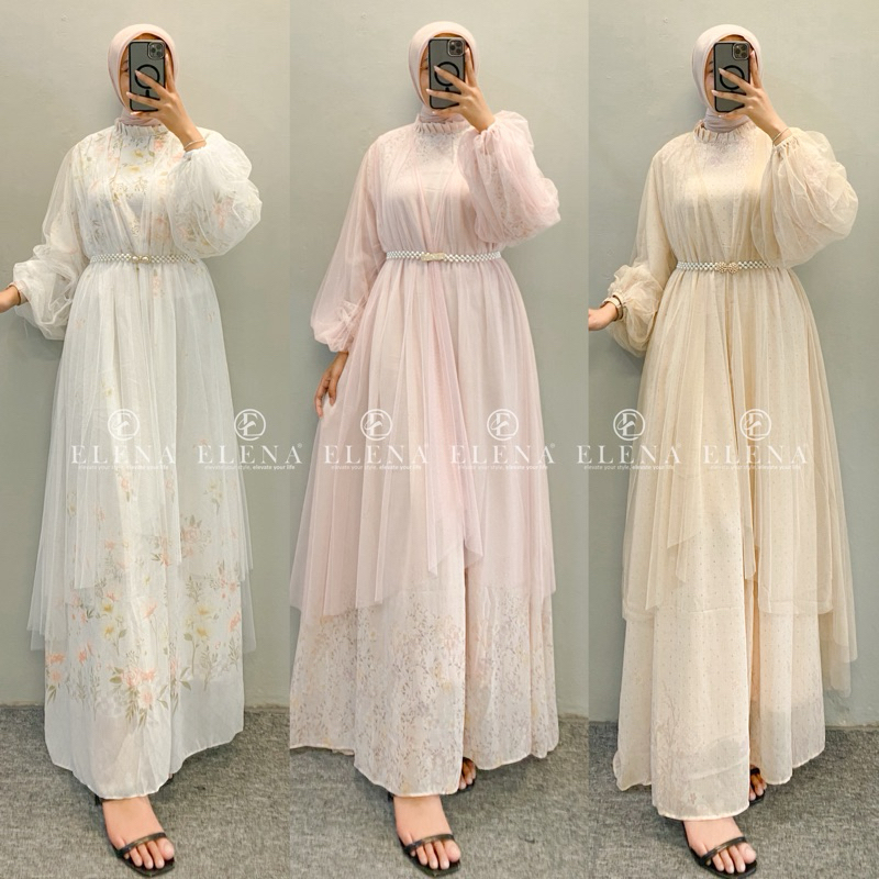 Jual TRISYA DRESS 362 || DRESS KONDANGAN || DRESS CERUTY || DRESS ...