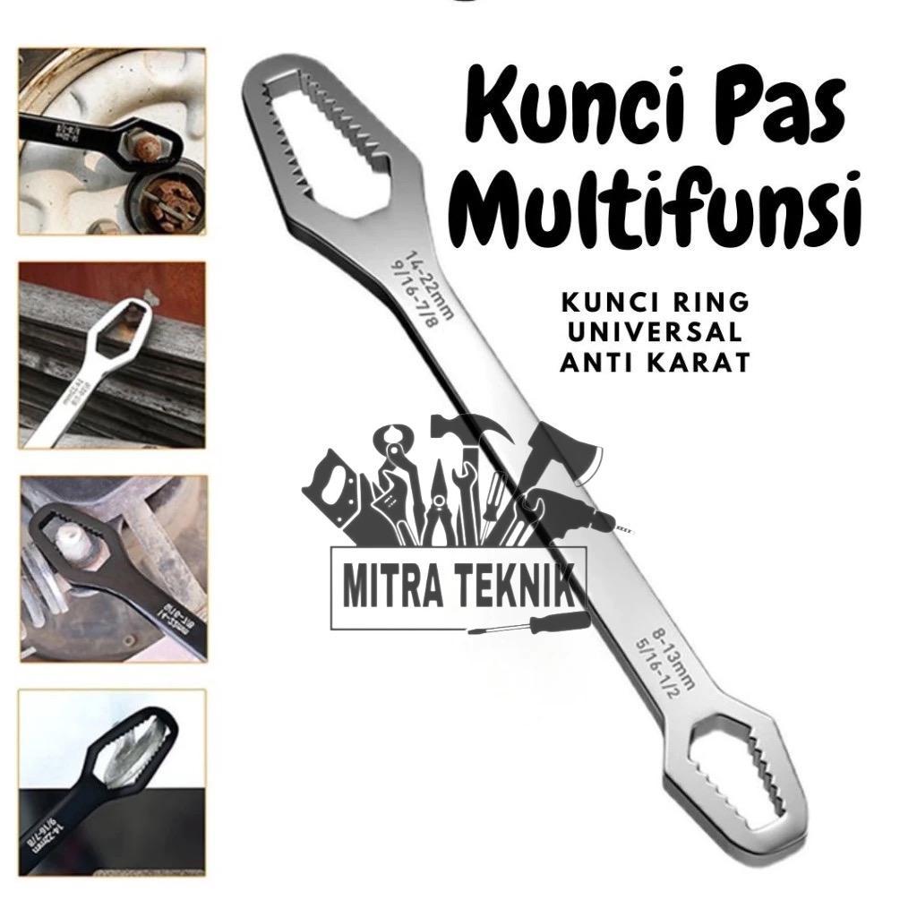 Jual Kunci Pas universal Wrench Kunci Ring Universal Double-head ...