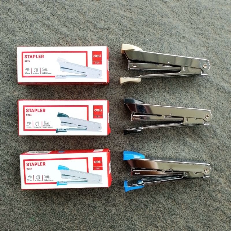 Jual Mesin Staples Stapler Deli HD-10 0224 ( Pcs ) [ Original | Shopee ...