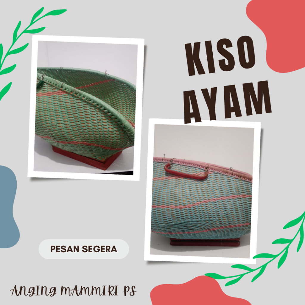 Jual DEFECT KISO AYAM ROTAN (Tas Ayam Aduan) | Shopee Indonesia