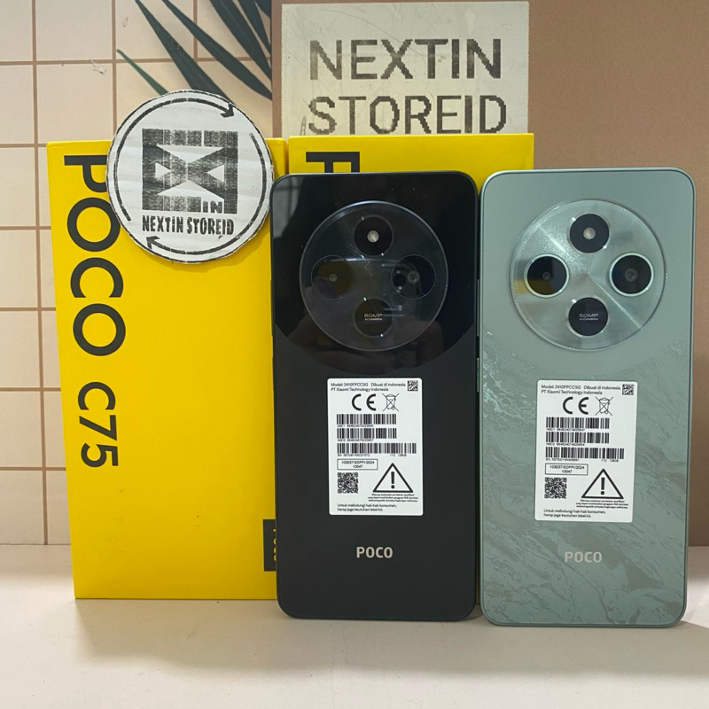 Jual XIAOMI POCO C75 6/128 8/256 SECOND FULLSET | Shopee Indonesia